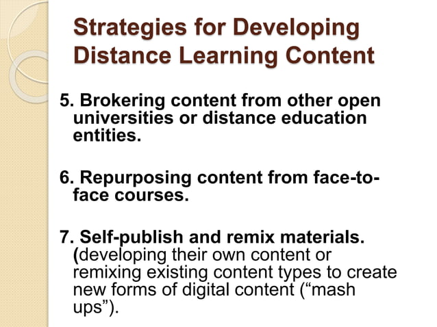 CHAPTER 18 Developing Content | PPTX