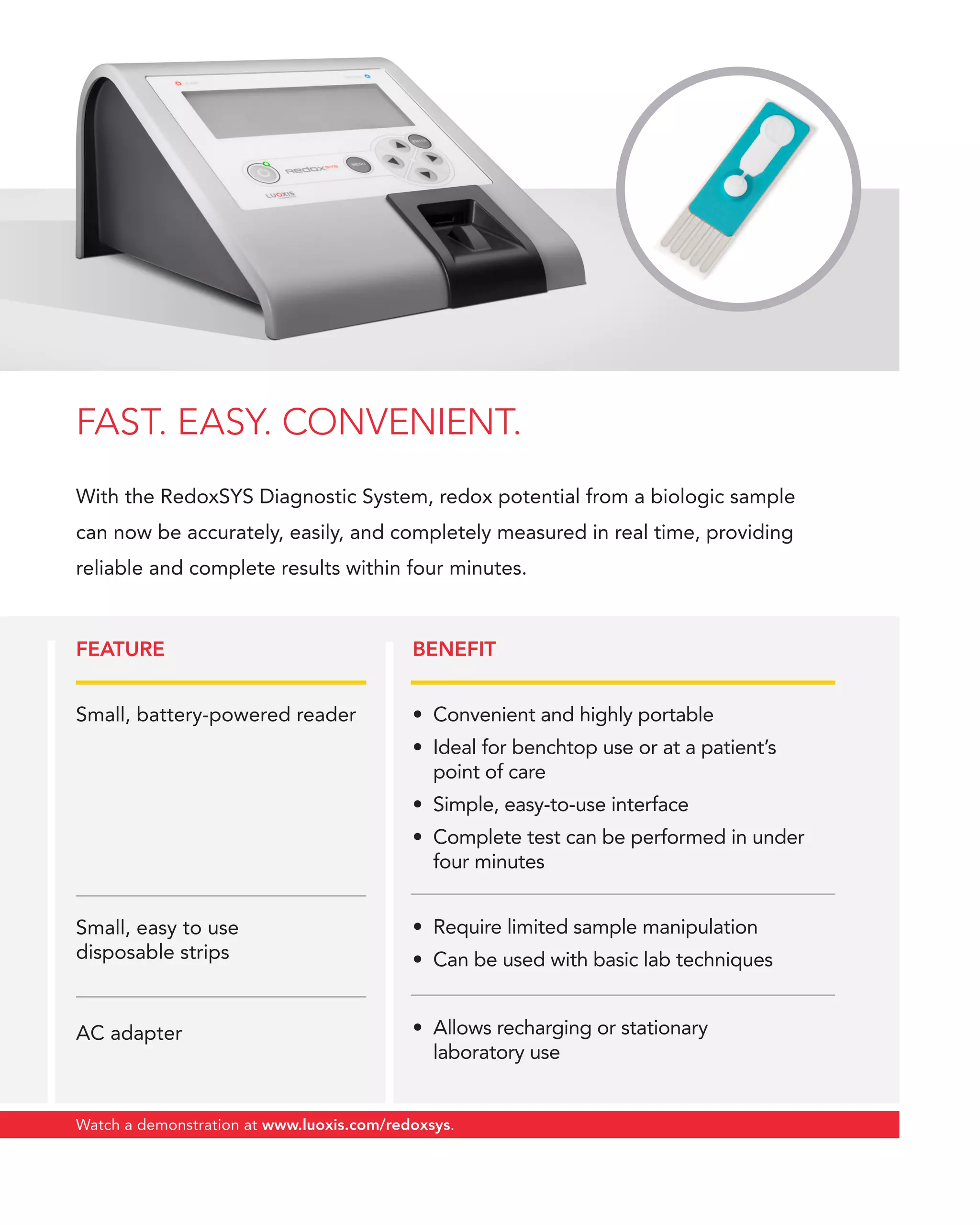 Luoxis ReDOX overview | PDF