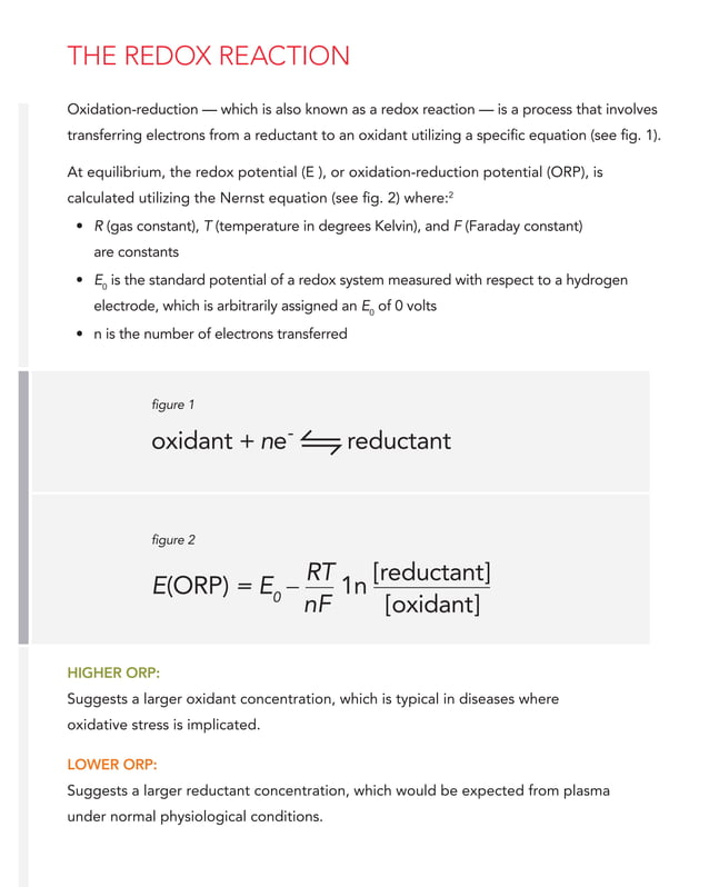 Luoxis ReDOX overview | PDF | Chemistry | Science
