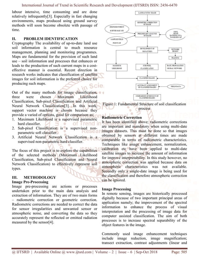 Soil Classification Using Image Processing and Modified SVM Classifier | PDF