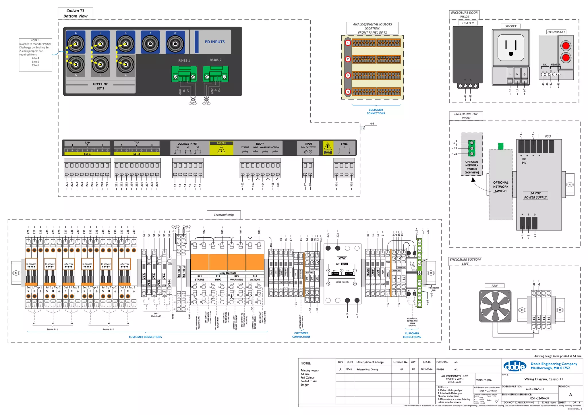 Diagrama Calisto T1 | PDF