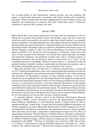 History of laboratory Technisicians | PDF
