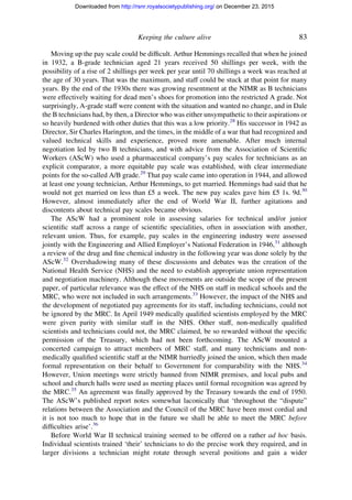 History of laboratory Technisicians | PDF