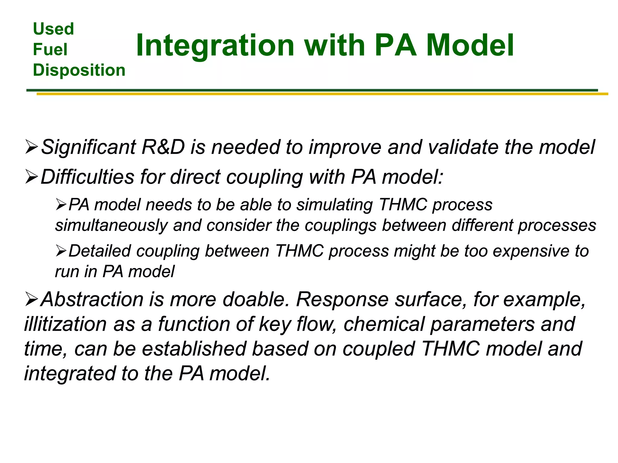 77. june 8 thmc model (illitization) and thm model (tphm hooke's) clay ...