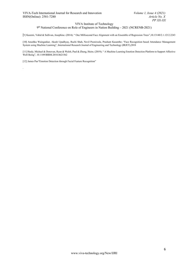 FACE DETECTION AND FEATURE EXTRACTION FOR FACIAL EMOTION DETECTION | PDF