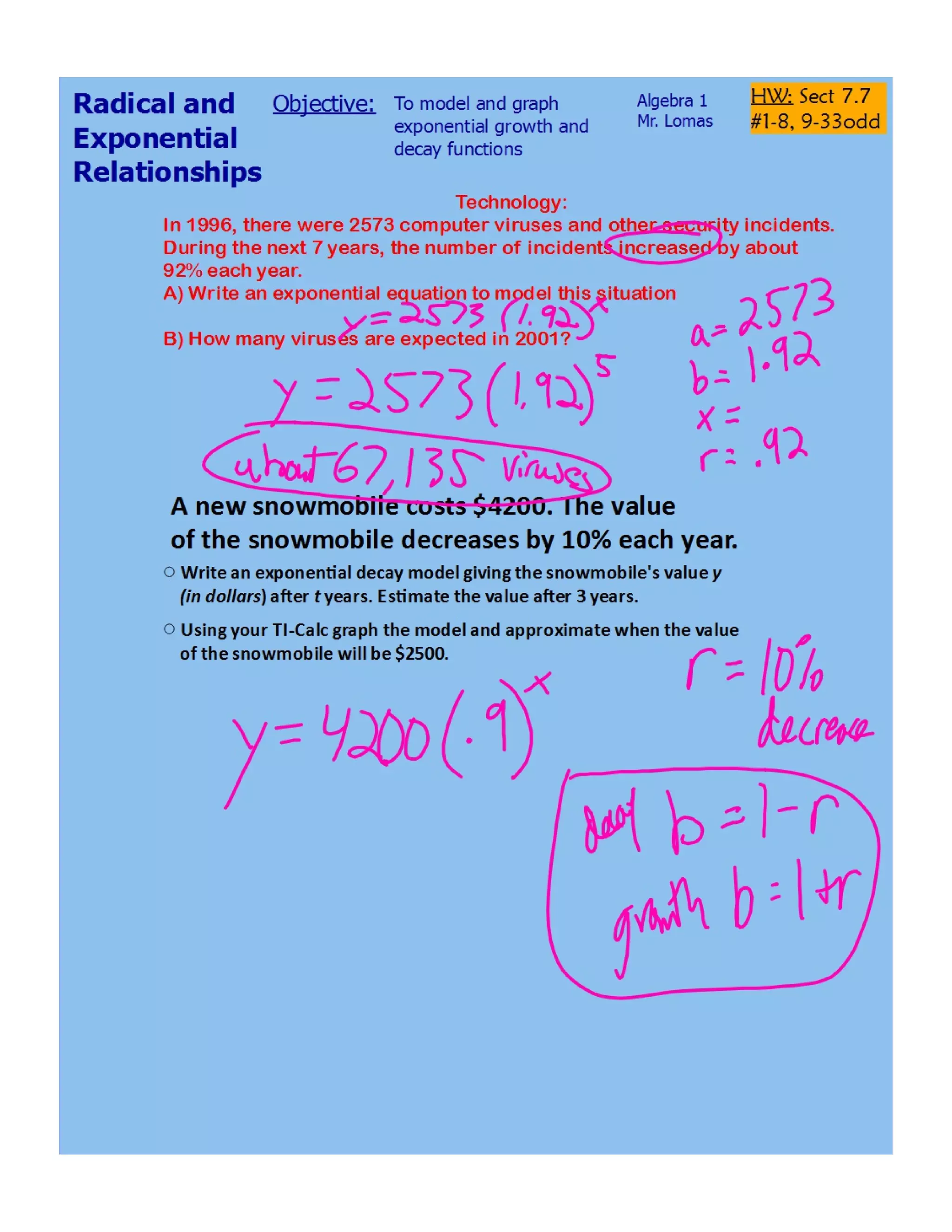 7-7 Exponential Growth and Decay.pdf