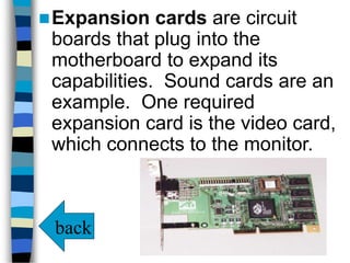 77 identify the parts of a computer | PPSX