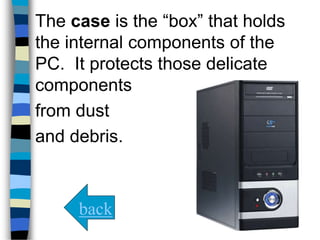 77 identify the parts of a computer | PPSX