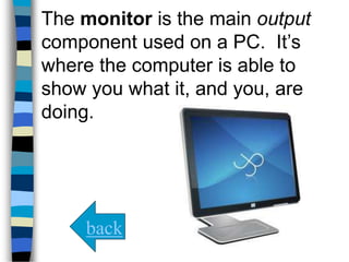 77 identify the parts of a computer | PPSX