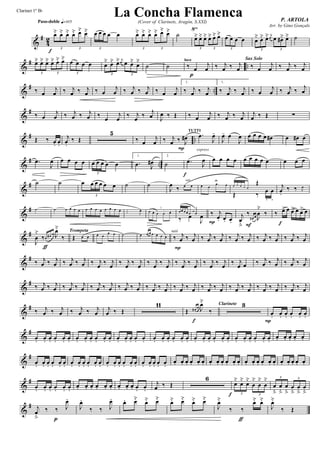 La concha flamenca - P. Artola - Set of Clarinets.pdf