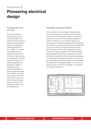 Brochure EPLAN Electric P8 | PDF