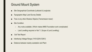SOLAR SITE SURVEY ROOFTOP | PPTX