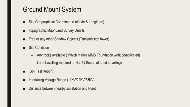 SOLAR SITE SURVEY ROOFTOP | PPTX | Power and Energy Industry | Industries