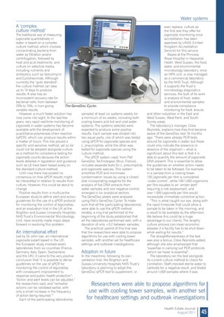 Rapid Legionella PCR test | PDF