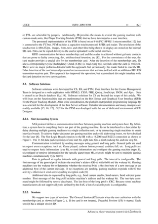 Advanced player tracking system | PDF