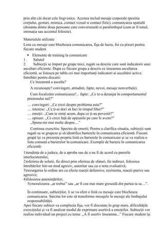 77141670-Traisqdfgbhgfdsning-La-Comunicare.doc
