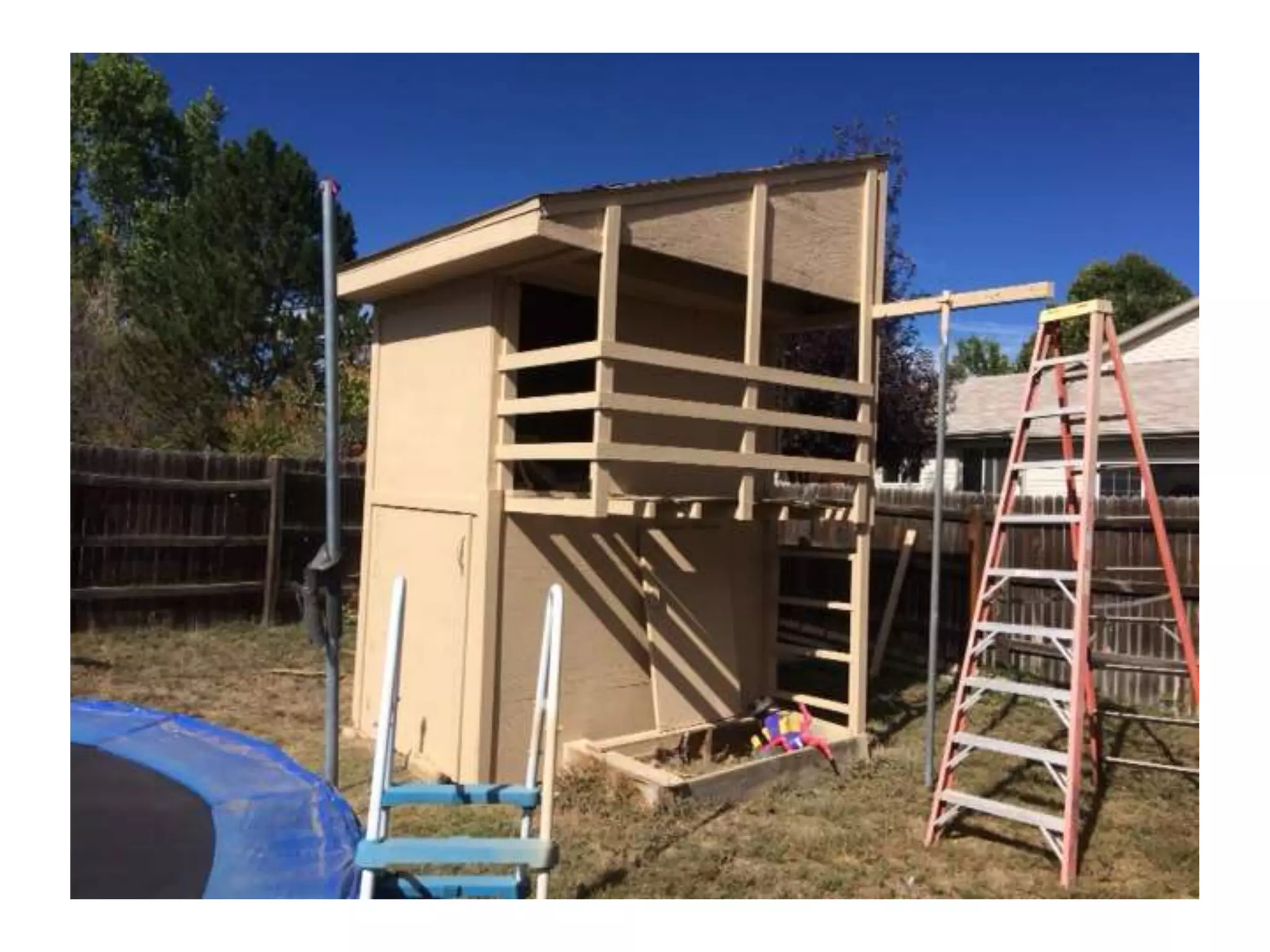 Storage Shed & Clubhouse_I drafted and built_early 1990s | PPT