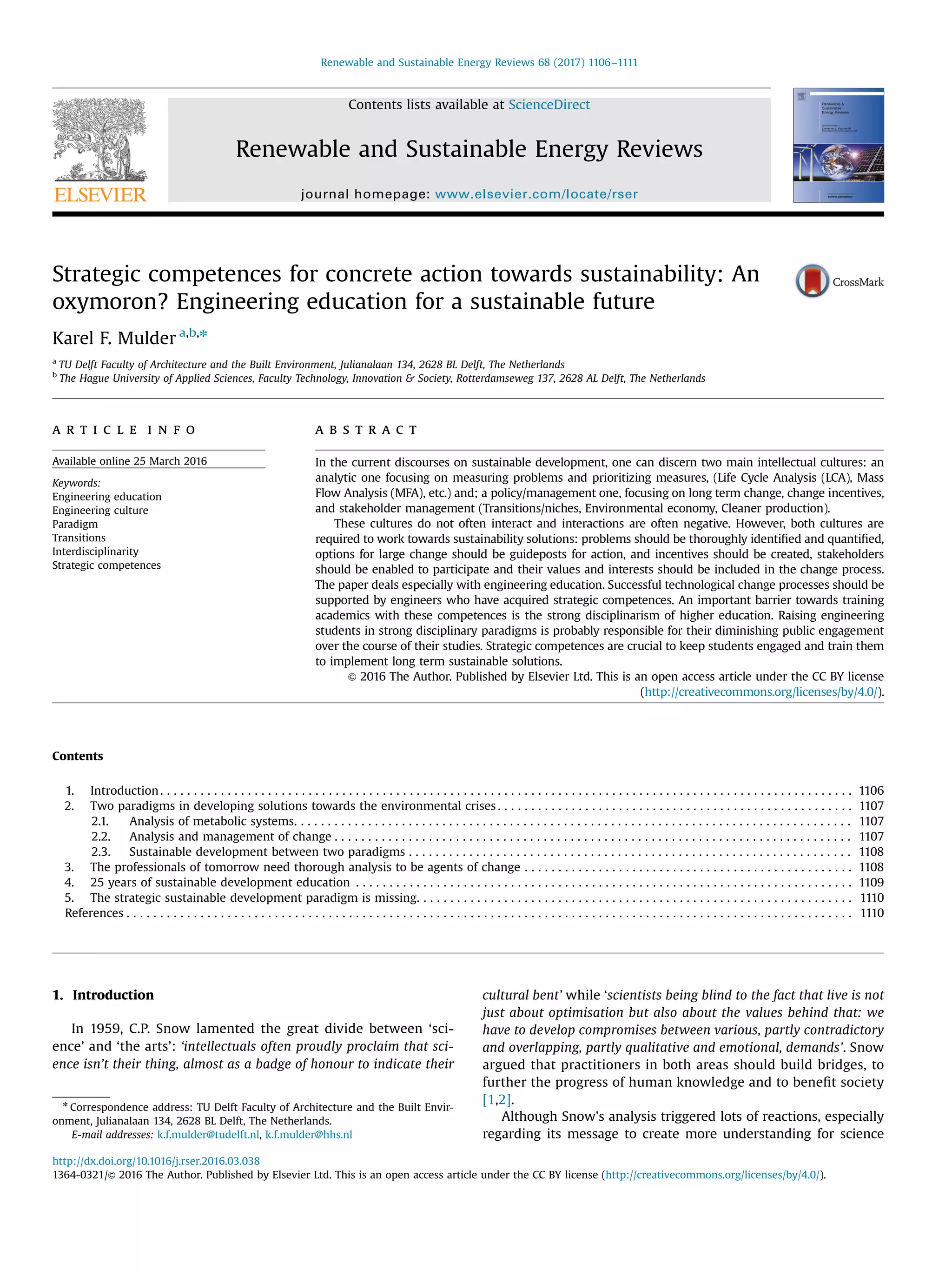 Renewable & Sustainable Energy Reviews | PDF