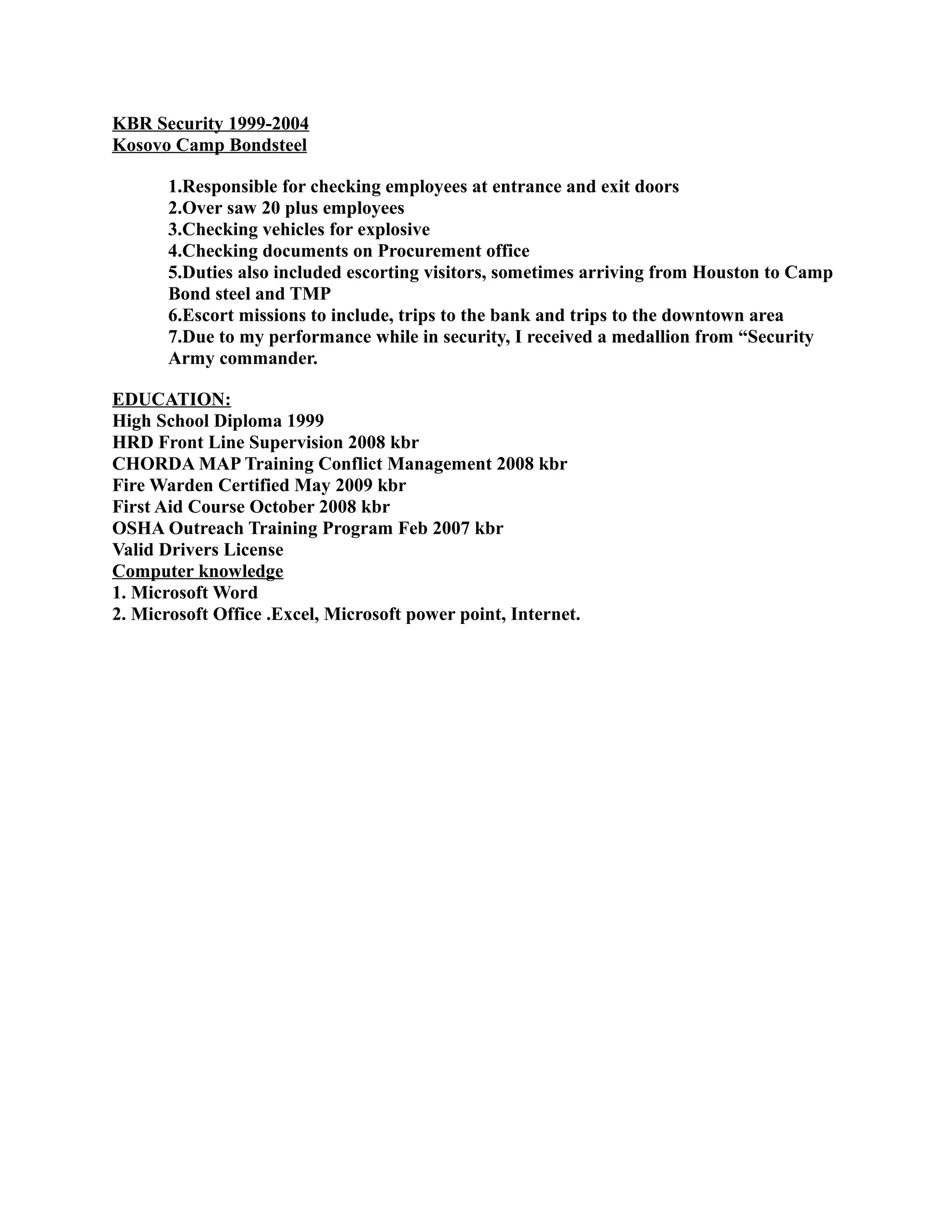 RESUME-'' BASHKIM SELIMI ''.(2) | DOC