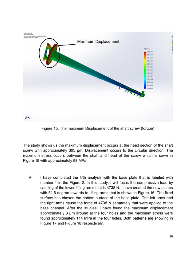 Final Project_ Design and FEM Analysis of Scissor Jack | PDF ...