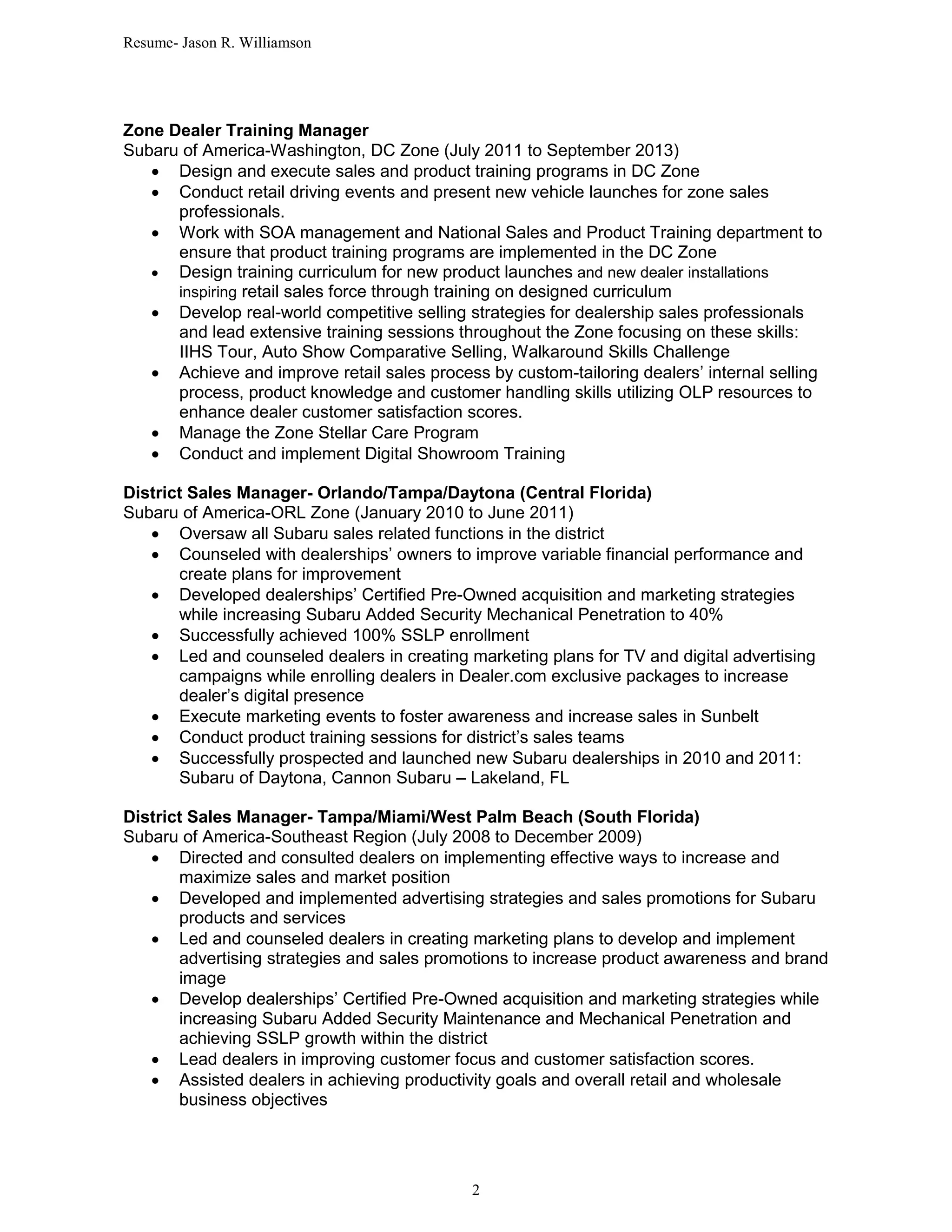 Jason Williamson Resume 1-7-17 | PDF