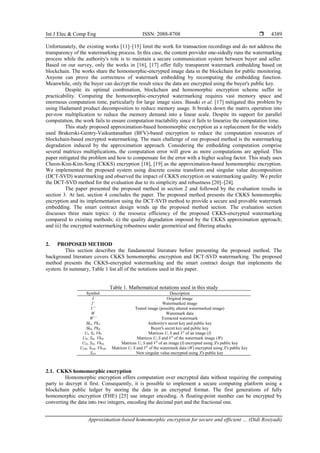 Approximation-based homomorphic encryption for secure and efficient blockchain-driven ...
