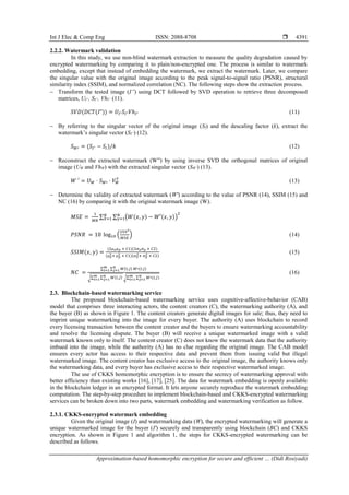 Approximation-based homomorphic encryption for secure and efficient blockchain-driven ...
