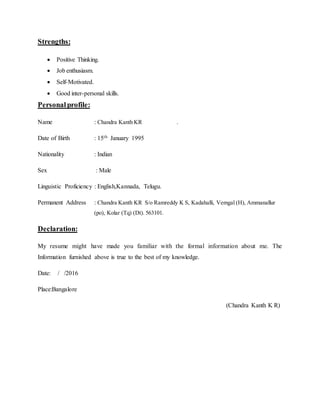 Updated resume | DOCX