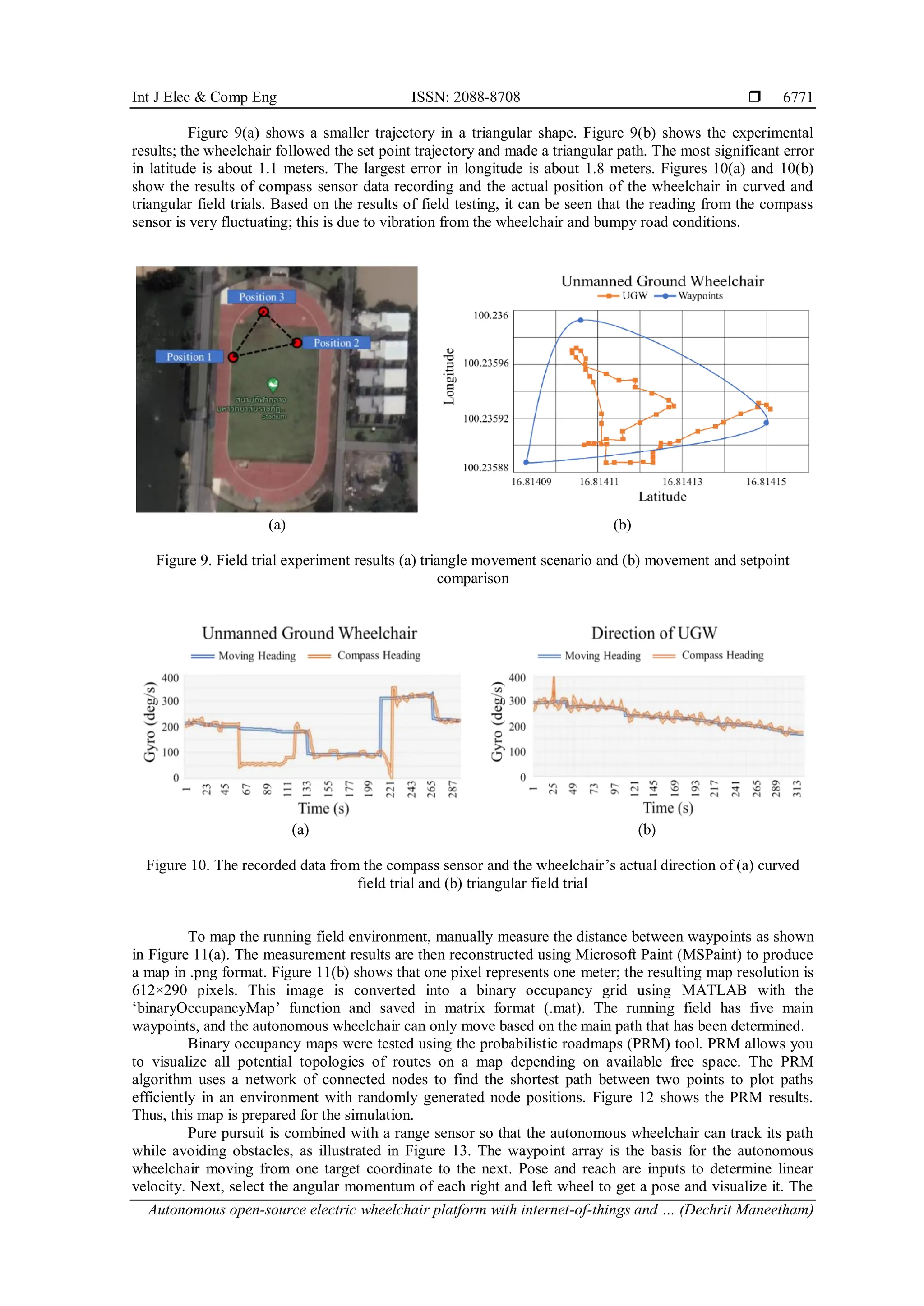 Autonomous open-source electric wheelchair platform with internet-of-things and proportional ...