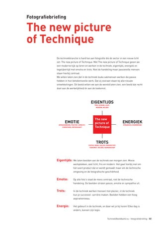 Fotografiebriefing TechniekBeeldbank | PDF