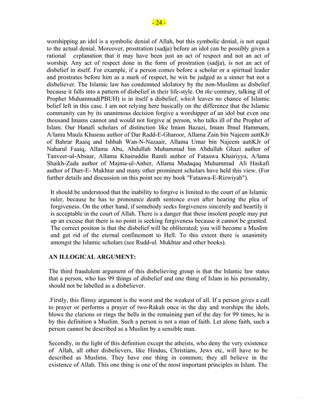 Definition Of Iman In The Light Of Quran and Hadith | PDF