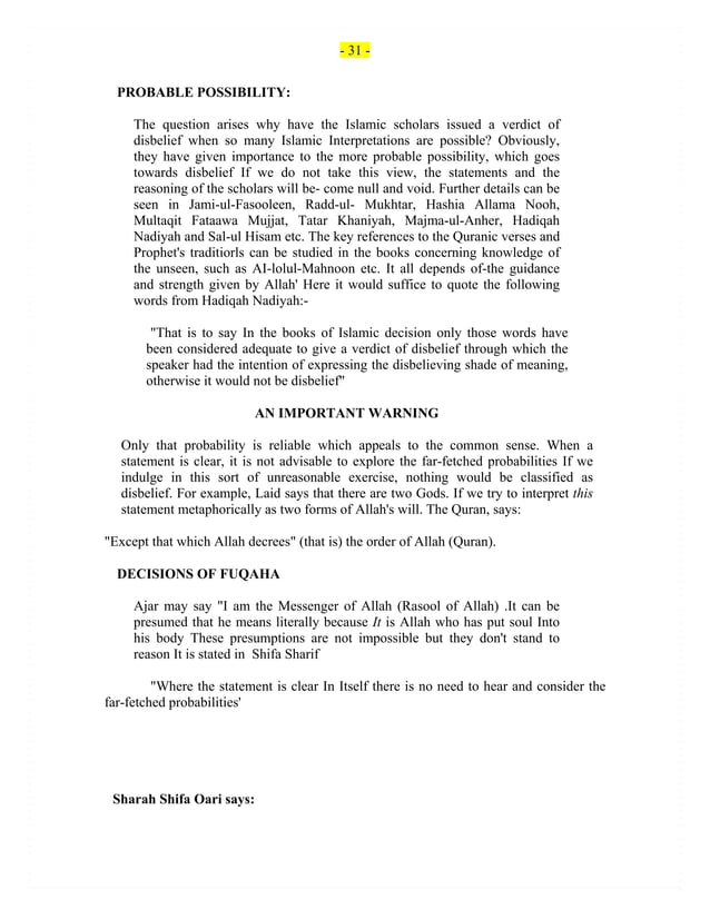 Definition Of Iman In The Light Of Quran and Hadith | PDF