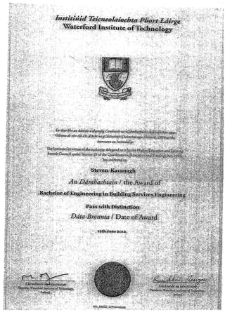 RD Degree and Diploma certificates | PDF