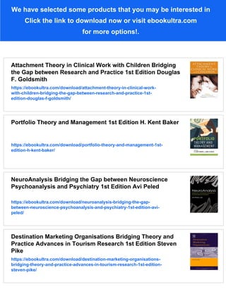 Survey Research in Corporate Finance Bridging the Gap between Theory ...