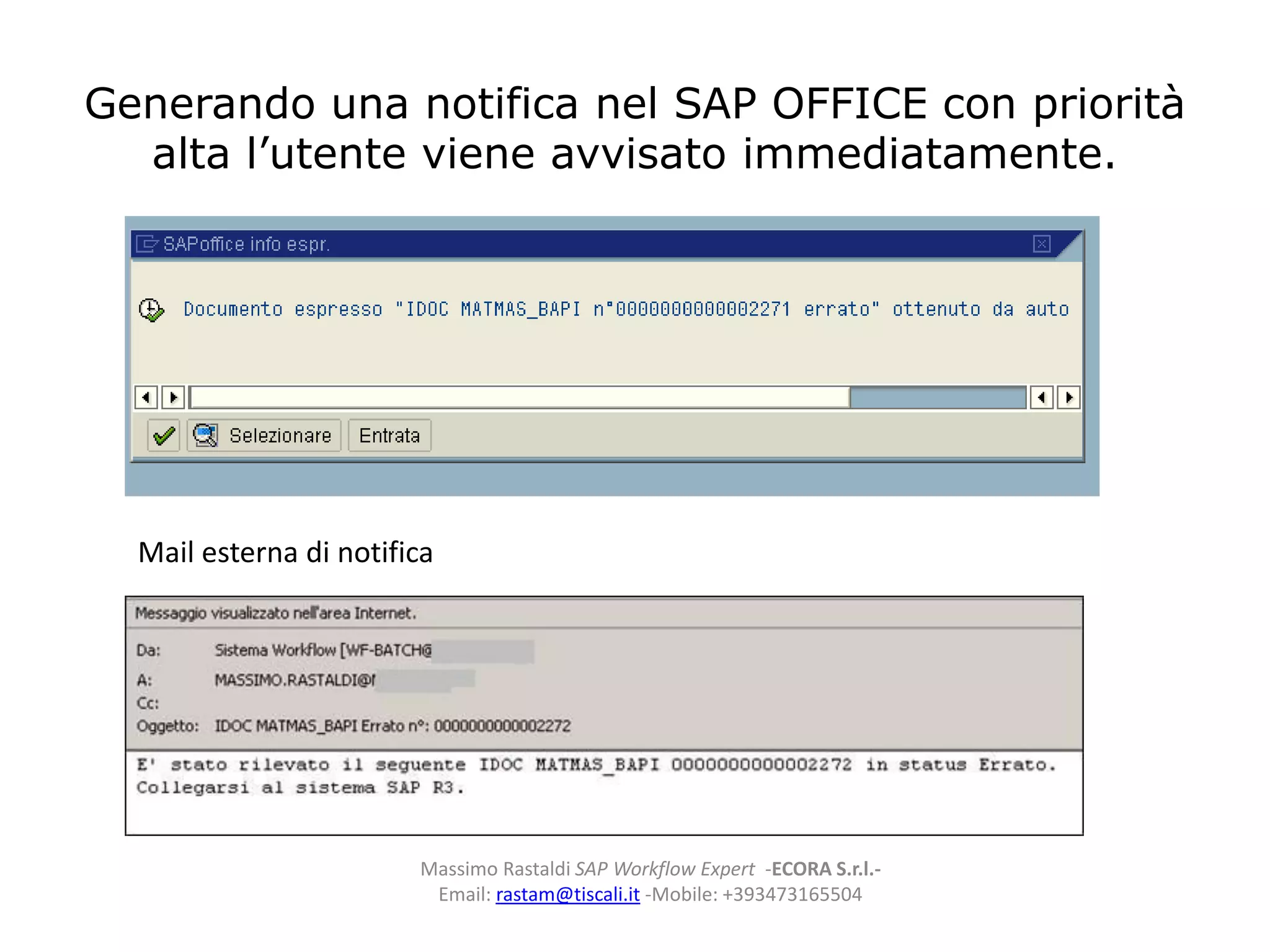 SAP: Idoc e Workflow | PDF