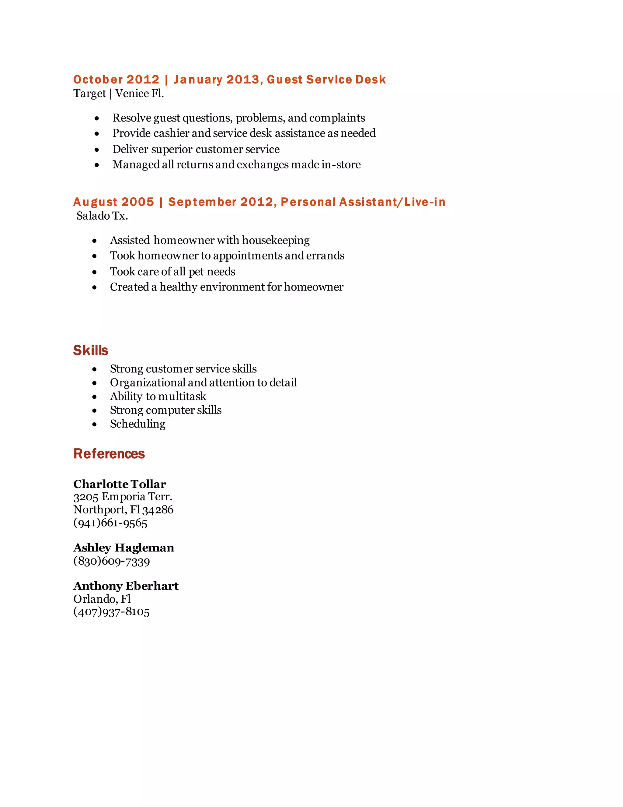Amy Resume2 | DOCX