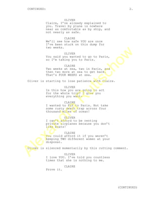 AHS Nautica Act One | PDF | Air Travel | Travel Type