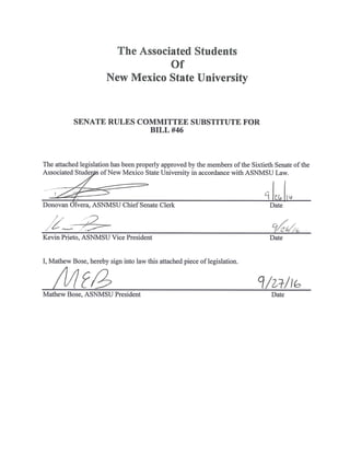 Bill-46-Aggies-Without-Limits | PDF