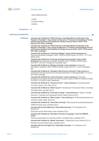CV-Ruslan Mammadov(2016)-EN | PDF