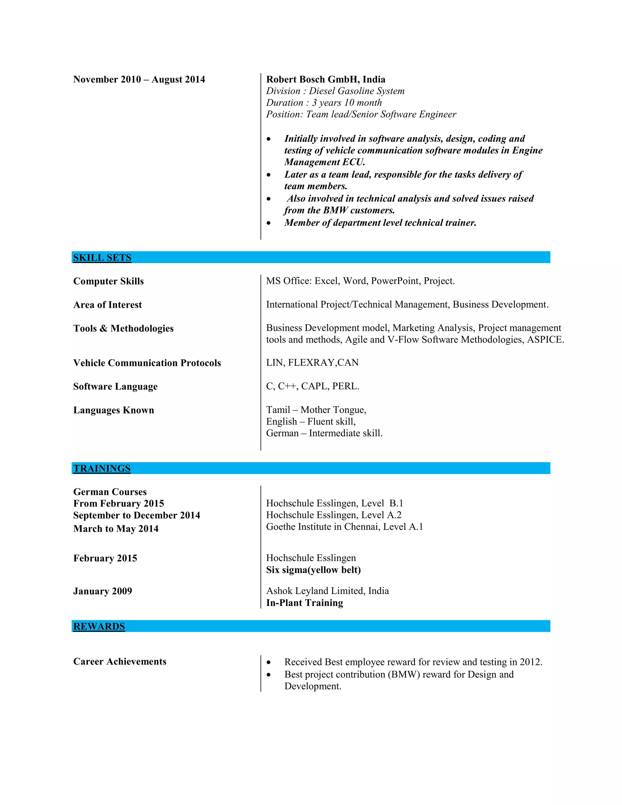 resume_elango | PDF
