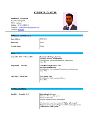 resume_elango | PDF
