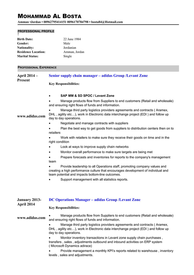 Bosta 2015 | DOC | Logistics | Business