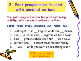 past progressive PPT presentation basic students | PPT