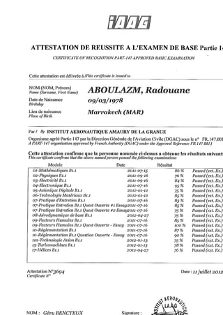 EASA Aviation Exams | PDF