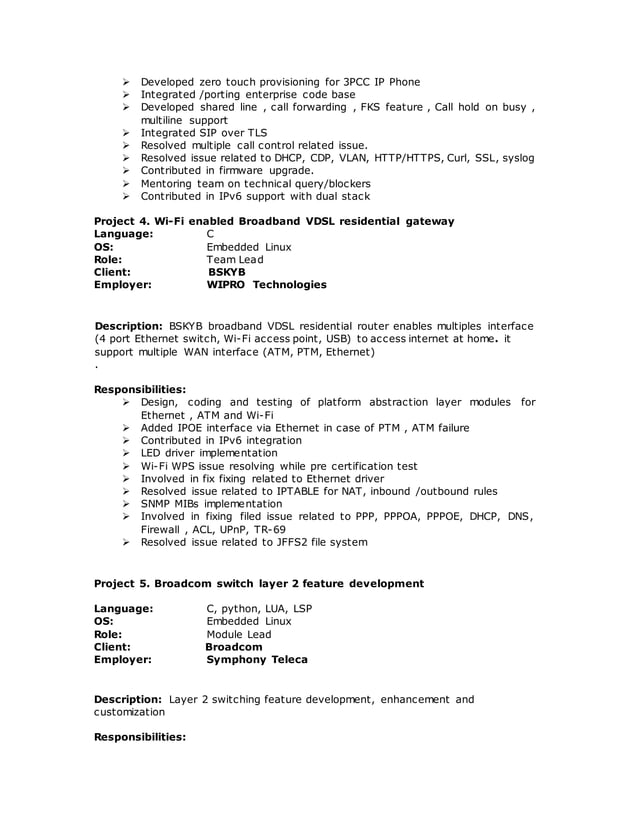 Vinay's_profile | DOCX | Computer Networking | Computing