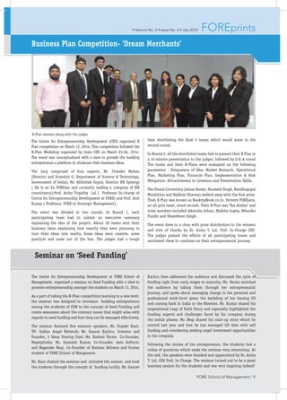 Fore-School-Newsletter - Anubhuti | PDF | Graduation | Personal ...