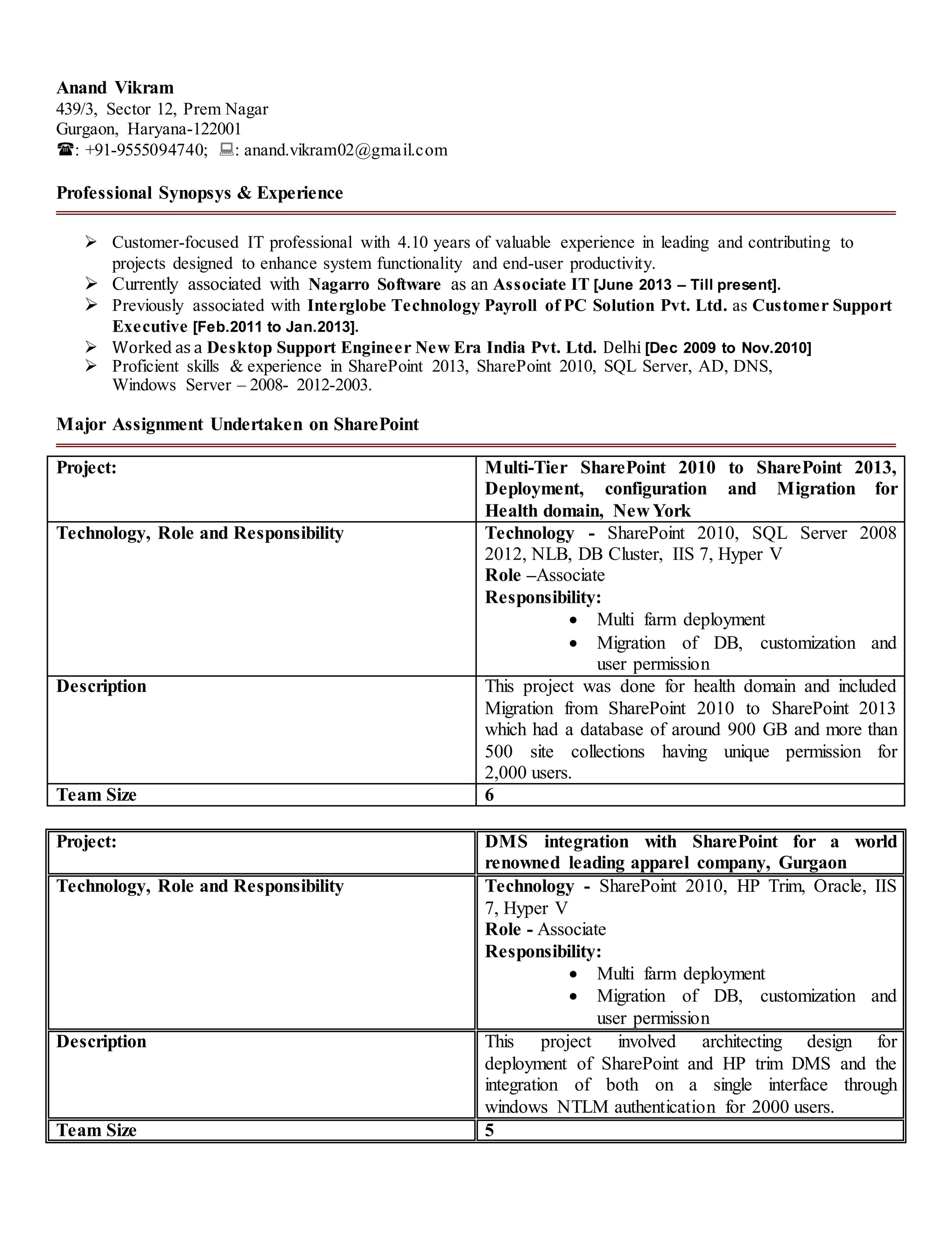 Resume_Anand_Vikram | DOCX