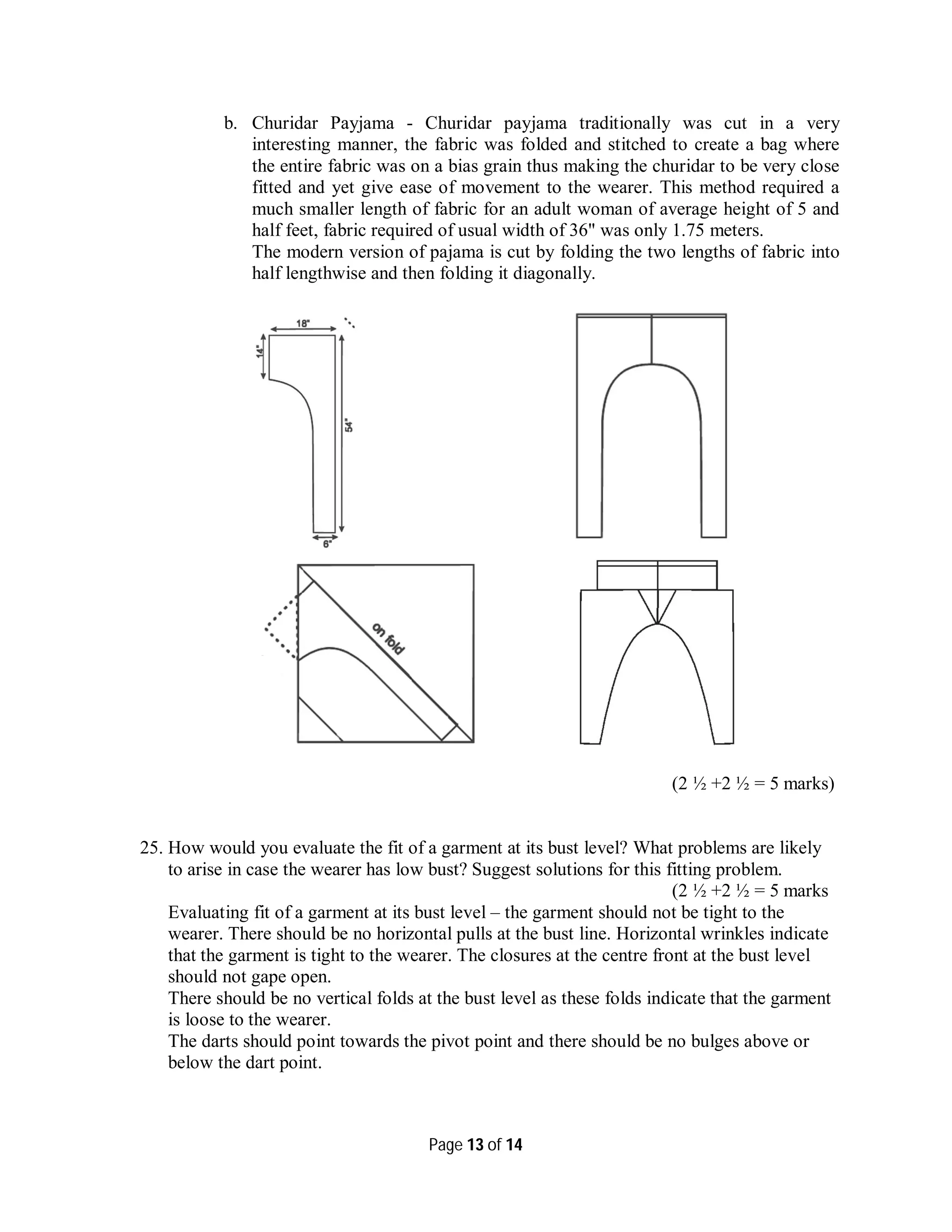 775 basic pattern development-ms | PDF