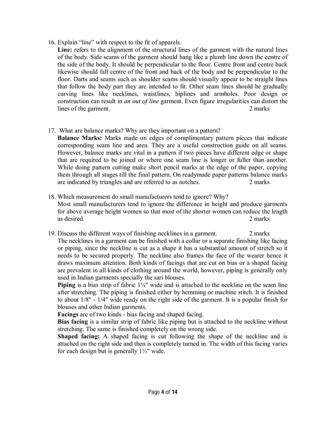 775 basic pattern development-ms | PDF