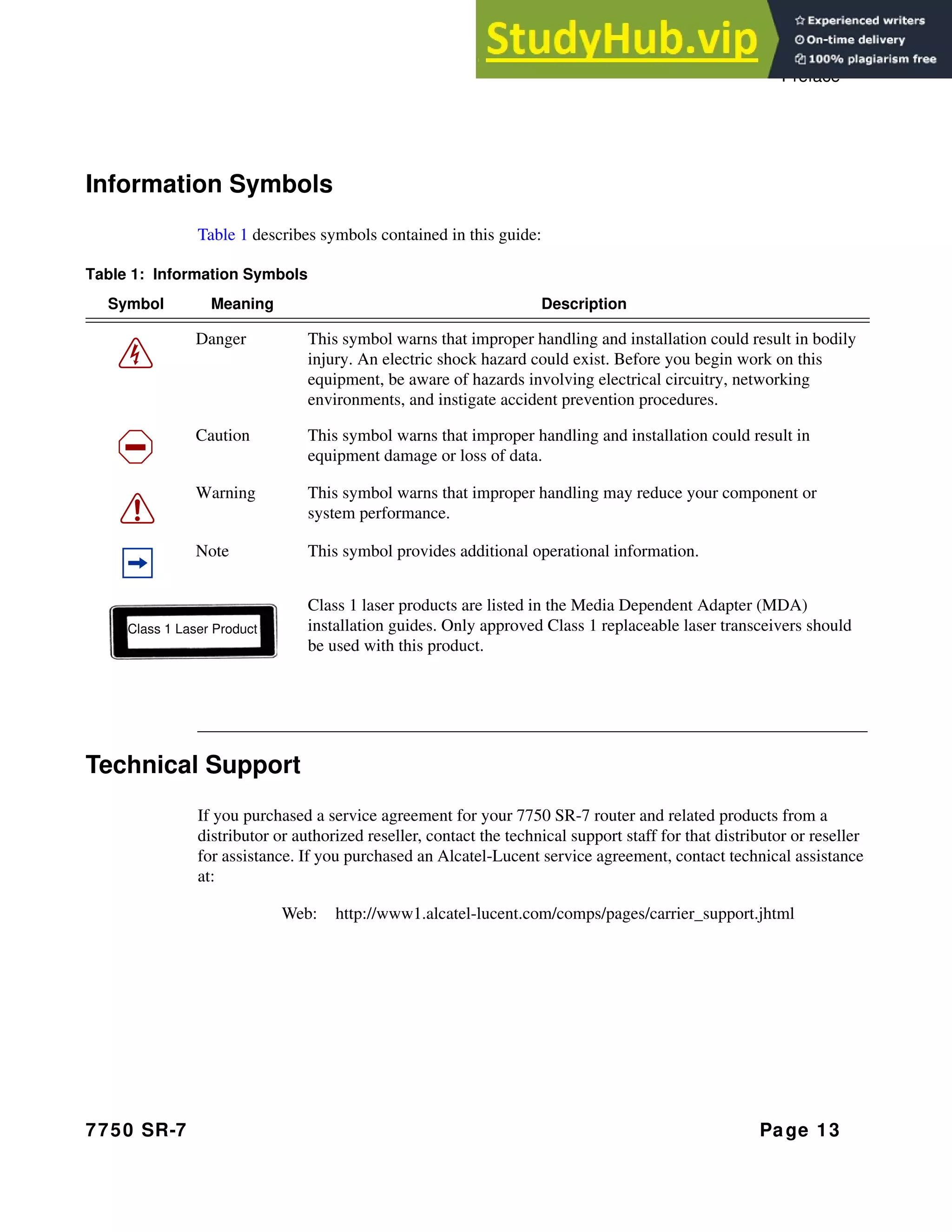 7750 SR-7 INSTALLATION GUIDE | PDF